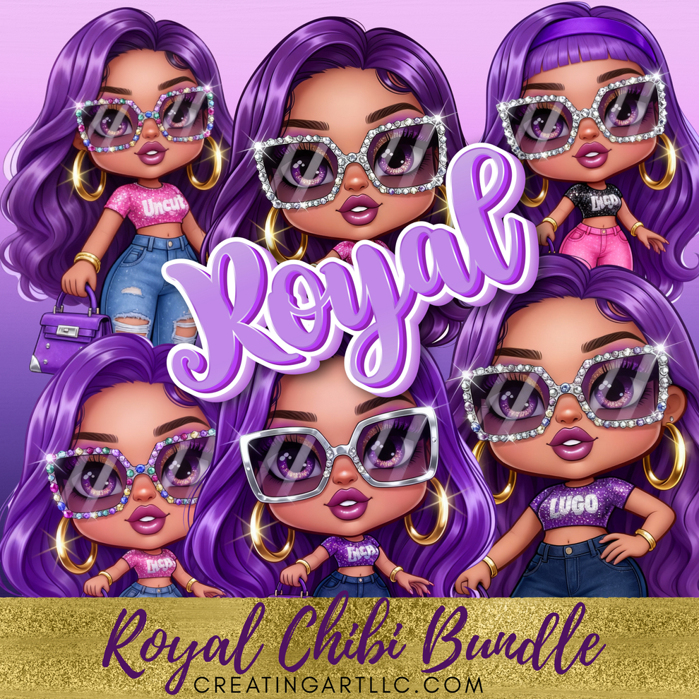 Royal Chibi Bundle – Creating Art